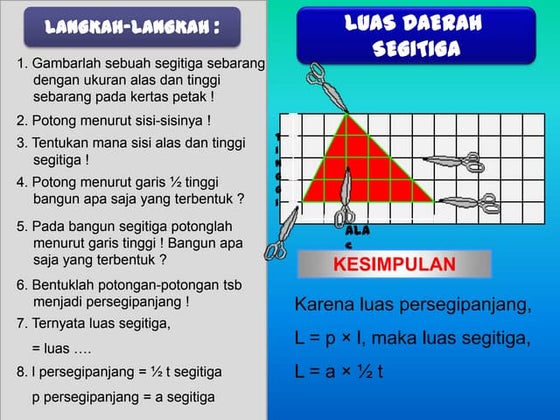 Luas segitiga ppt | PPTX