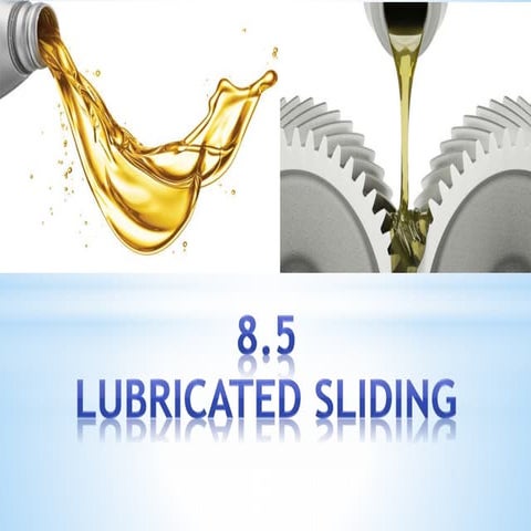 Friction and lubrication (presentation) | PPT