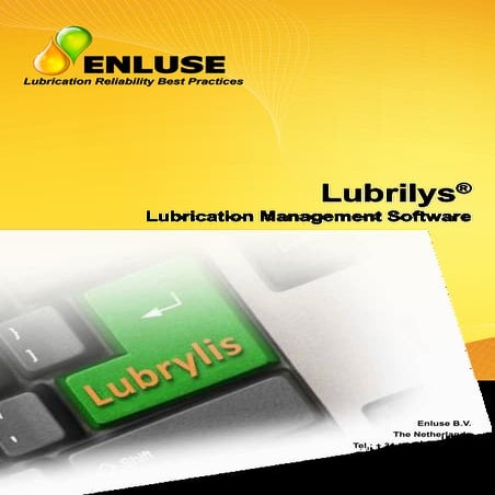 LUBRILYS - LUBRICATION MANAGEMENT SOFTWARE | PDF