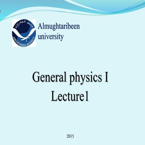physics Luc1 | PPT