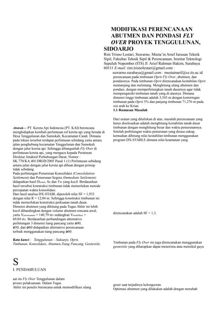 Pondasi cerucuk | PDF