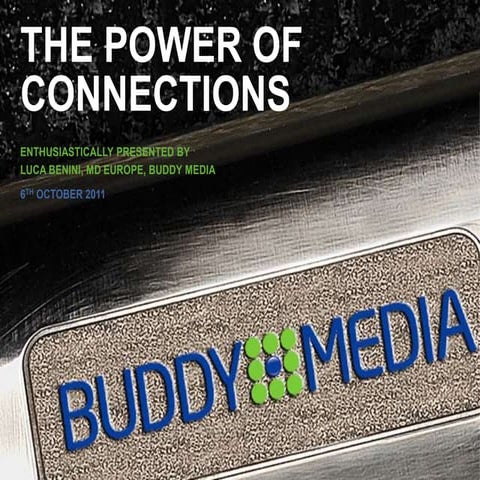 Luca benini buddy media | PPT