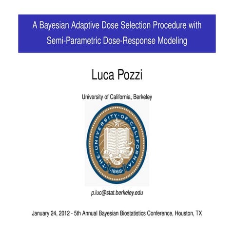 Luca Pozzi 5thBCC 2012 | PPT