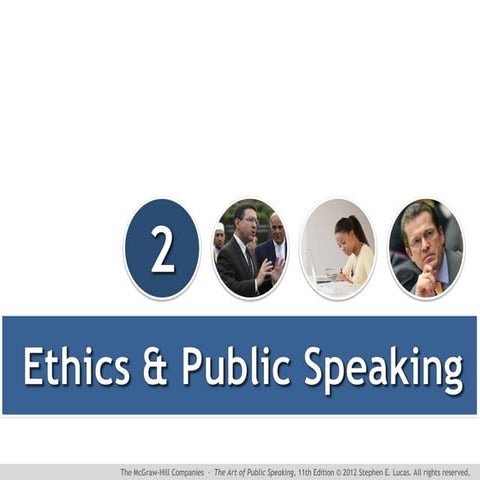 Ethics in public speaking pesentation | PPTX