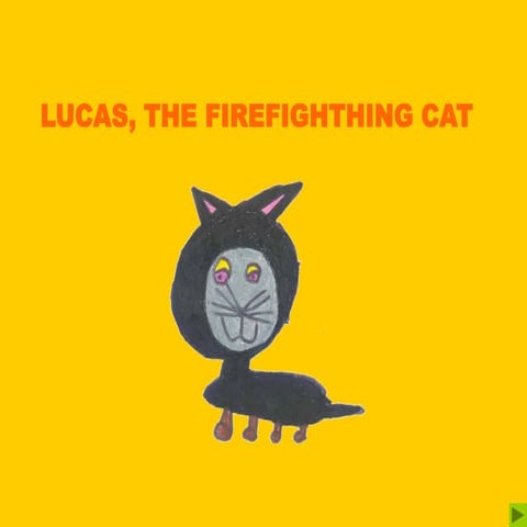 Lucas, the firefighting cat | PPT