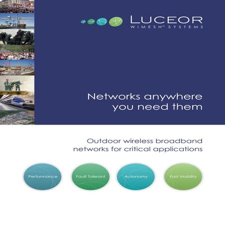 Luceor wimesh-brochure-en | PDF | Computer Networking | Computing