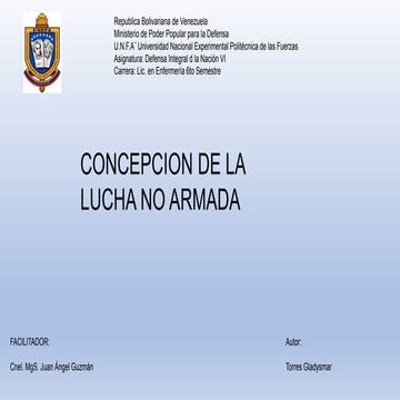 LUCHA ARMADA Y NO ARMADA.pptx