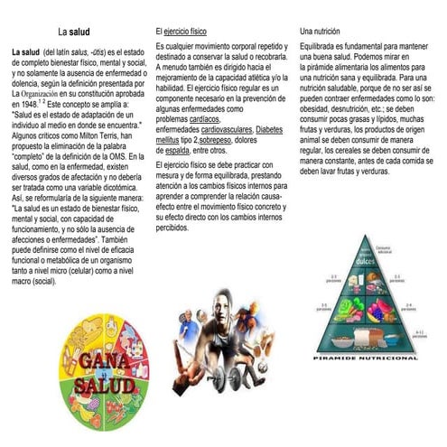 Examen power point la salud | PPTX