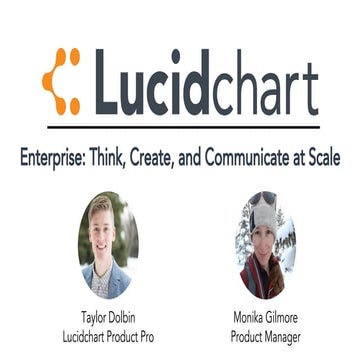 Lucidchart Enterprise: Think, Create, and Communicate at Scale | PDF