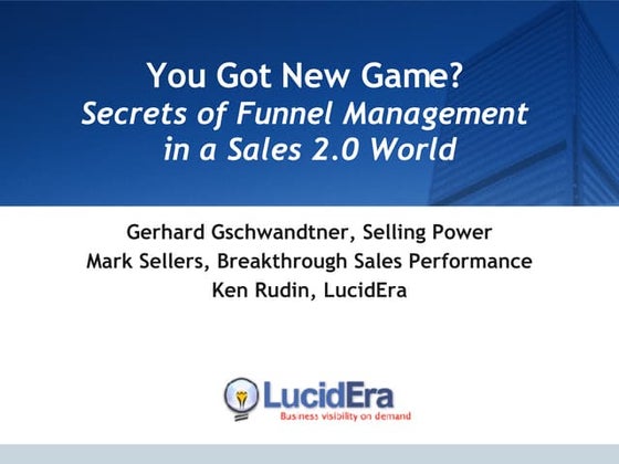 The sales funnel | PPTX