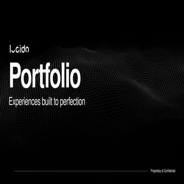 Lucido Inc. Portfolio December 2023 Edition | PPT