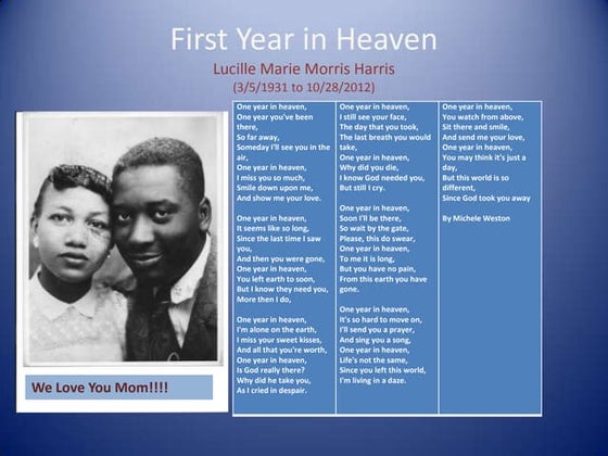 Happy third birthday in heaven mom | PPT