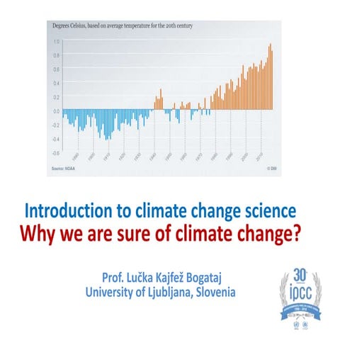 Introduction to climate change science | PPTX | Science