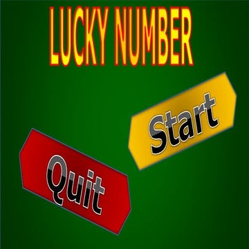 Lucky number | PPTX