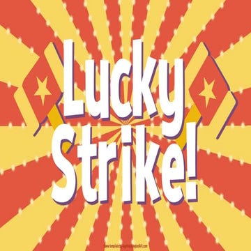 Lucky Strike game (Esl students) funny game. | PPTX