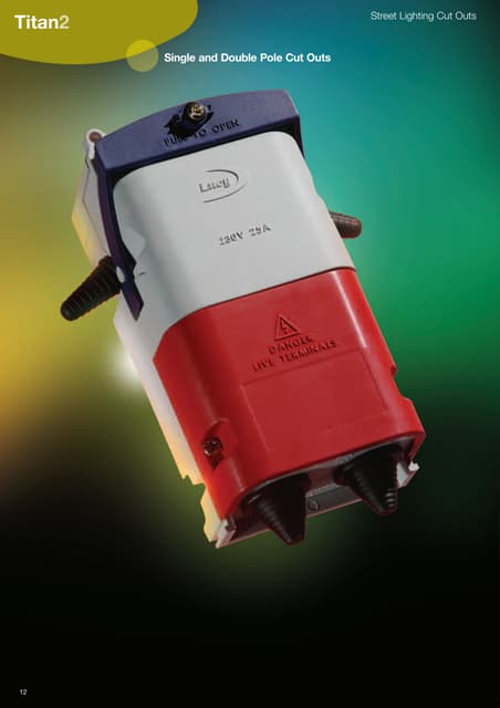 Lucy Lighting Single Pole Street Lighting Cut Out for SNE Networks | PDF