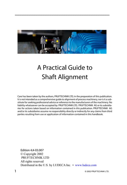 Shaft Alignment | PPTX | Business | Business and Finance