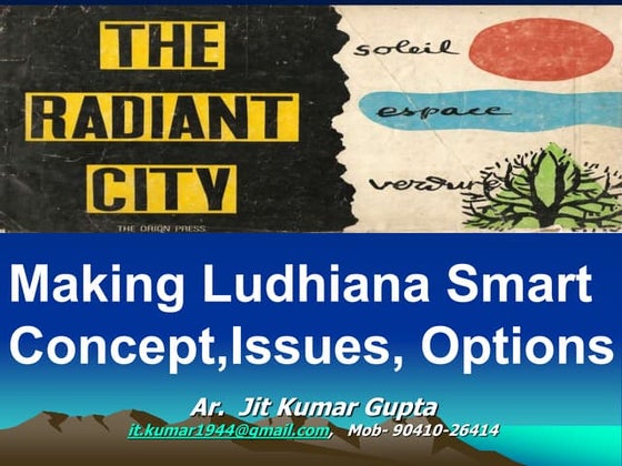Smart City Ludhiana | PPTX