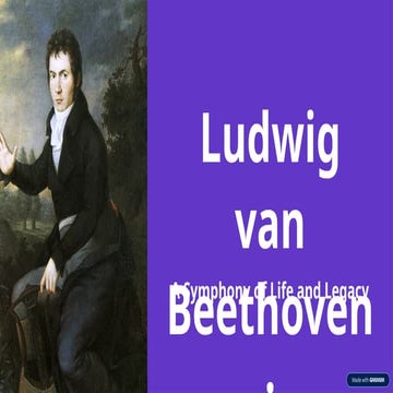 Ludwig-van-Beethoven.pptx for rise and history | PPTX