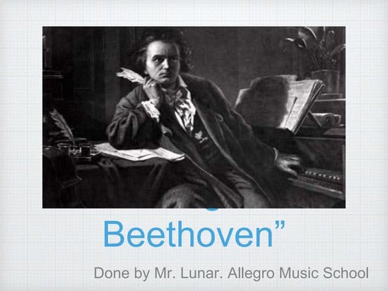 Ludwig van Beethoven | PPT
