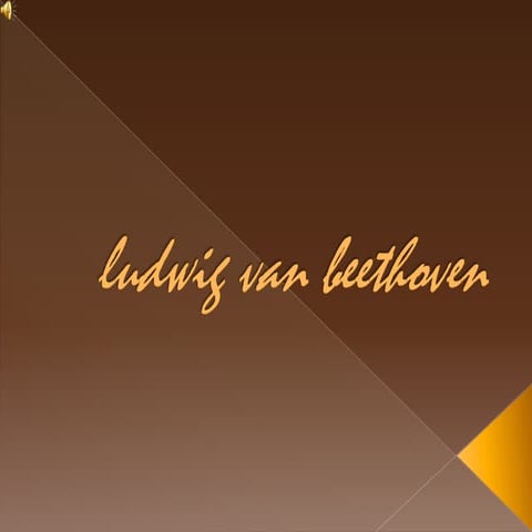Ludwig van beethoven | PPT