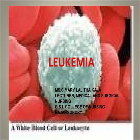 Leukemia | PPTX