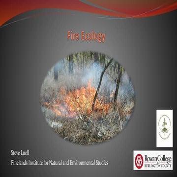 Fire Ecology | PPTX