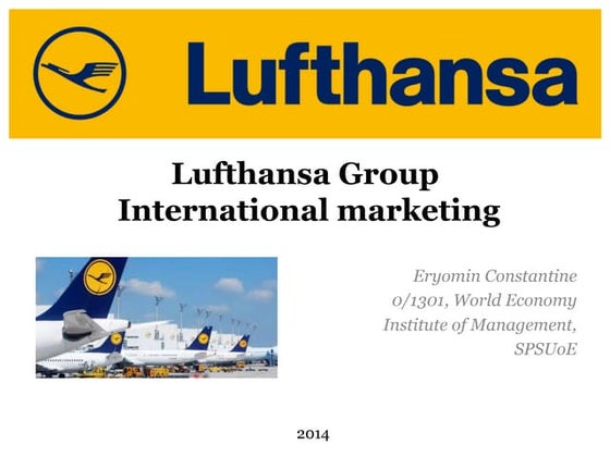 Case Study Lufthansa | PPT