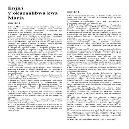 Luganda - The Gospel of the Birth of Mary.pdf