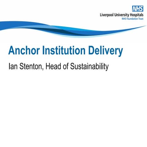 Ian Stenton - NHS Forest Conference 2019 | PPTX