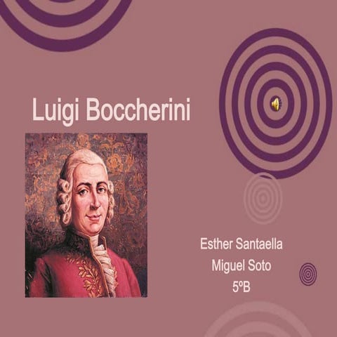 Luigi boccherini | PPSX