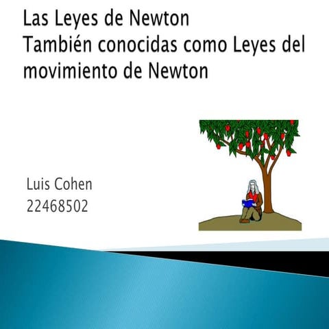 Leyes de newton presentacion | PPTX