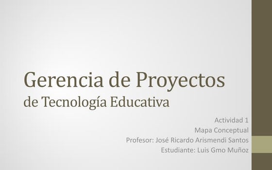 Luis alfonso becerra mapa conceptual | PDF