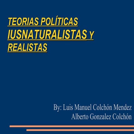 Tesis de brinz | PPTX