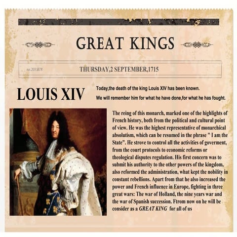LOUIS XIV | PPT
