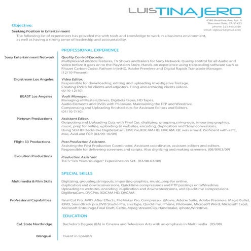 Bryan - 2015 Resume | PDF