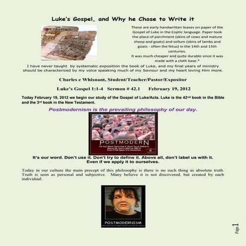 Luke 1 1 4 #42 1 outline 02 19 12 | DOCX