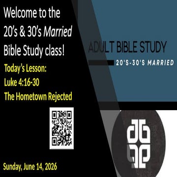 Understanding Jesus' Rejection in Nazareth: A 20s & 30s Married Bible ...
