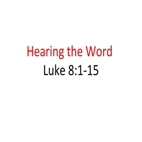 Luke 8 | PPT
