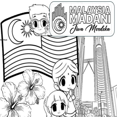 lukisan merdeka koleks lukisan untuk program sambutan hari kebangsaan ...