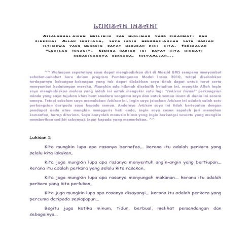 Lukisan pertama | DOC