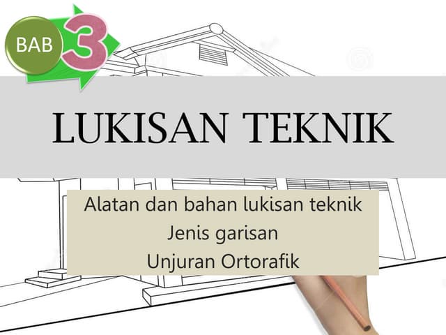 PEMAHAMAN LUKISAN ARKITEK, PELAN SUSUNATUR, DAN SKALA | PPTX