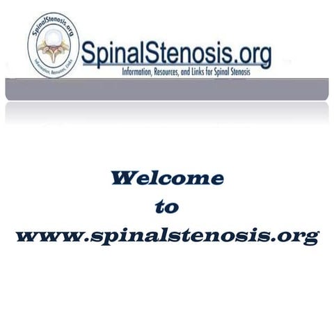 Lumbar Spinal Stenosis Surgery Pptx