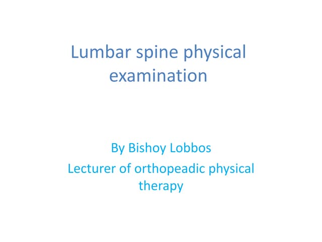 The Thoracolumbar Spine.pptx