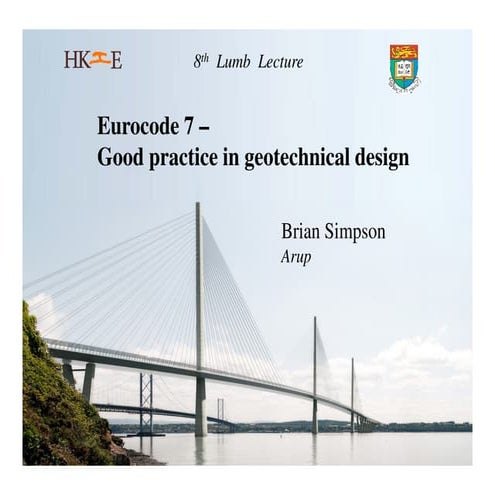 Lumbed_Lecturer according to eurocode 7 | PDF