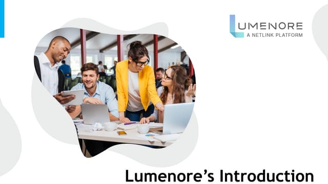 Lumenore Self Service Business Intelligence With No Code Analytics Ppt