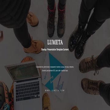 Lumeta Presentation : Dark Color Theme | PPT