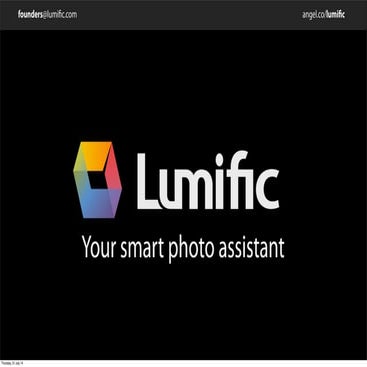 Lumific Pitch Deck | PDF