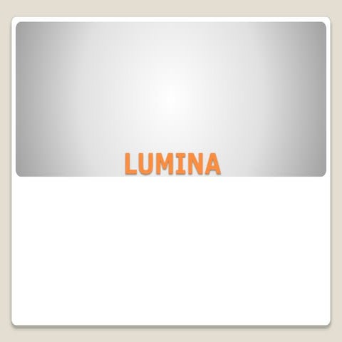 Lumina | PPTX