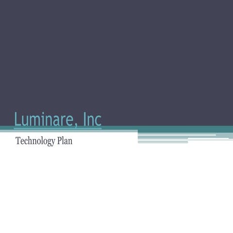 Luminare, inc | PPTX